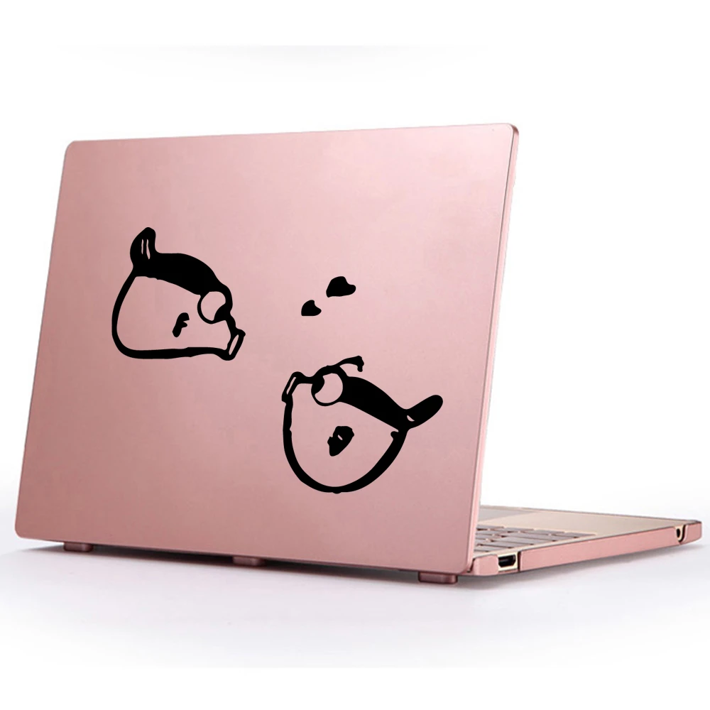 Adesivo de vinil para laptop, adesivo protetor de notebook