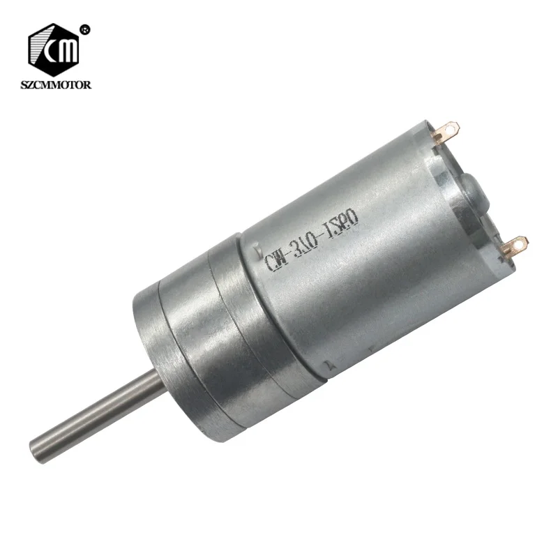 6v 12v 24v 16rpm To 1360 Rpm Micro Low Speed Small Gear Motor With Long ...