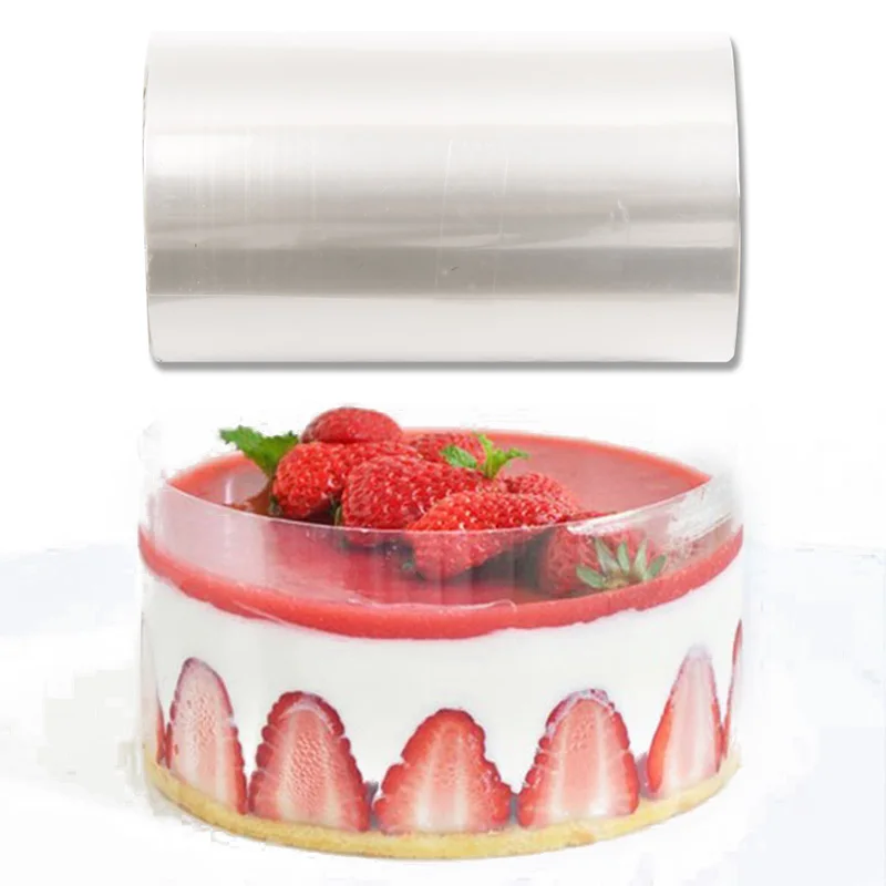 Practical Mousse Cake Edge Wrap Dessert Surrounding Hard Bound Cake ...