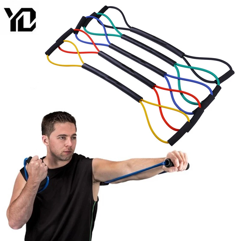 MMA-Boxing-Resistance-Training-Rubber-Bands-Speed-Training-Pull-Rope ...