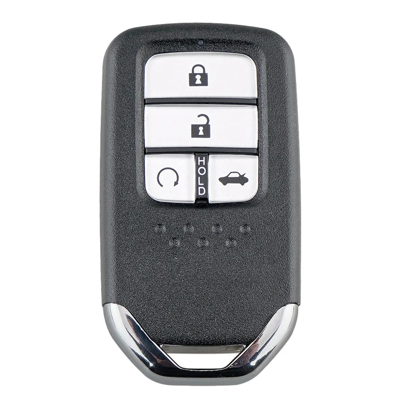 Car Smart Remote Key 4 Buttons 433MHz ID47 Chip Fit for Honda Civic ...