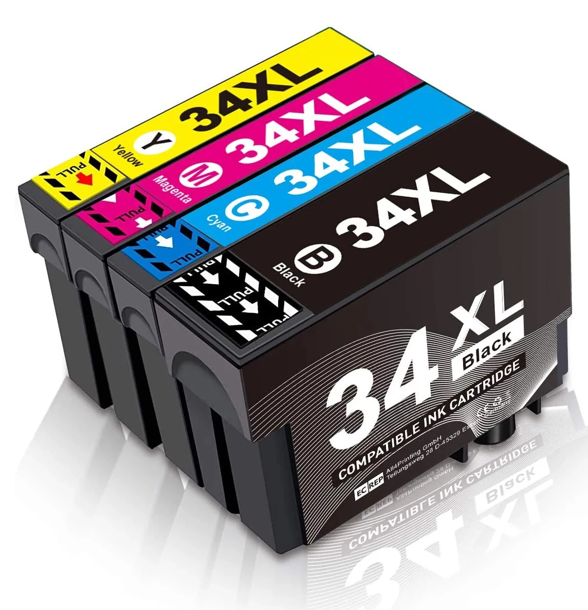 T34XL-T34-Compatible-34XL-Ink-Cartridge-T3471-T3472-T3473-T3474-for ...