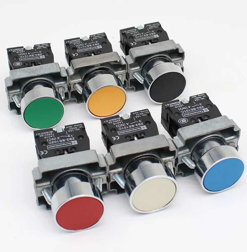 22mm-XB2-BA31-XB2-BA42-Momentary-Push-Button-Switch-10A-240V-3A ...