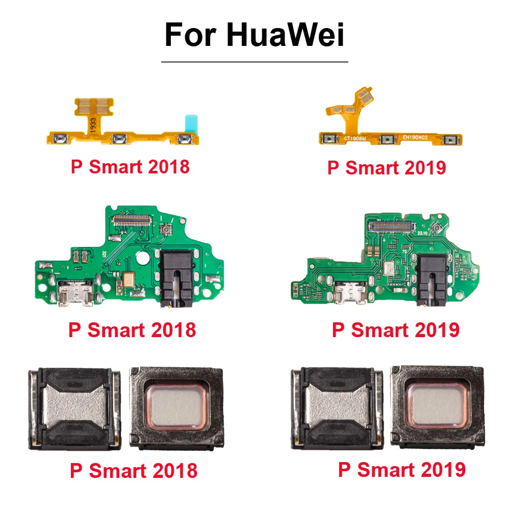 Puerto de carga para Huawei P Smart 2018 2019, Conector de base ...