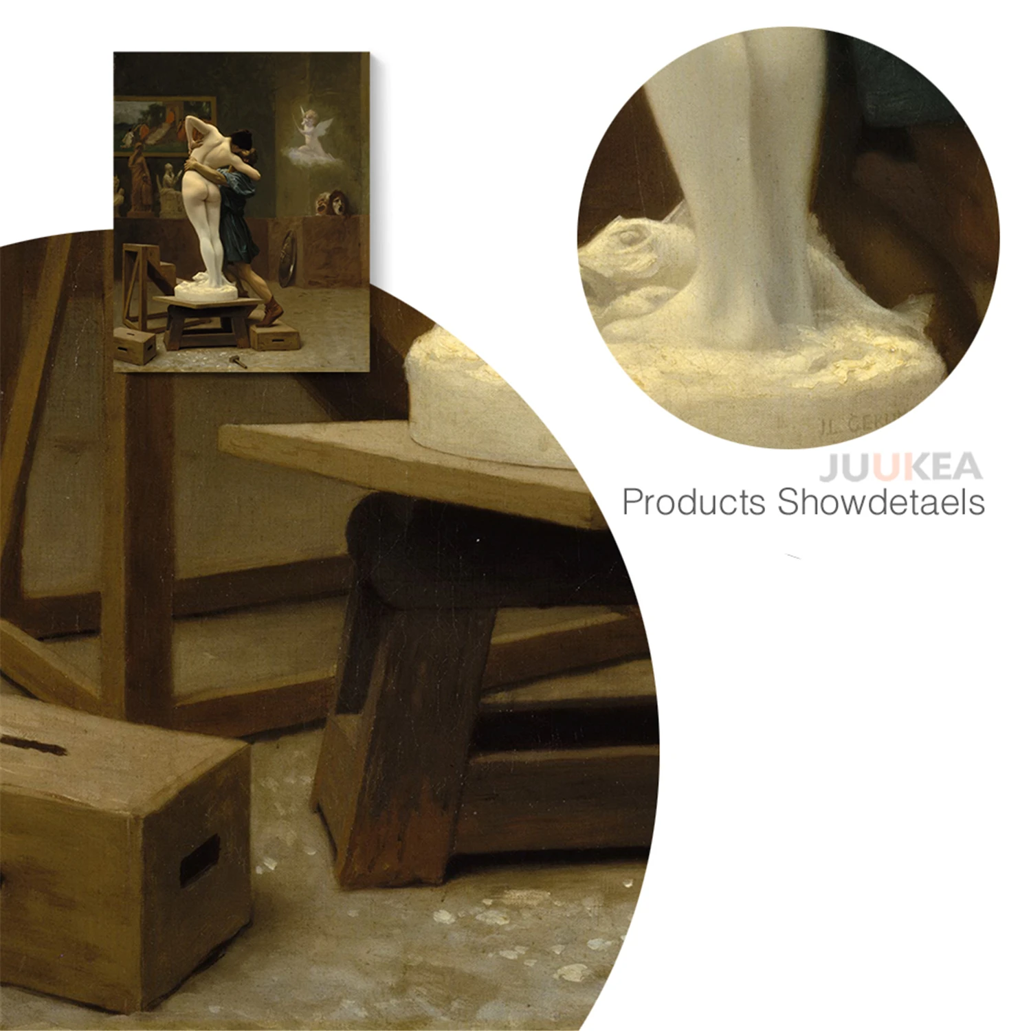 Jean Leon Gerome Pygmalion And Galatea