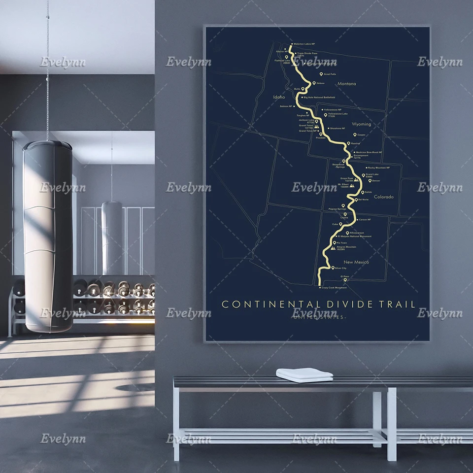 Continental Divide Diagram