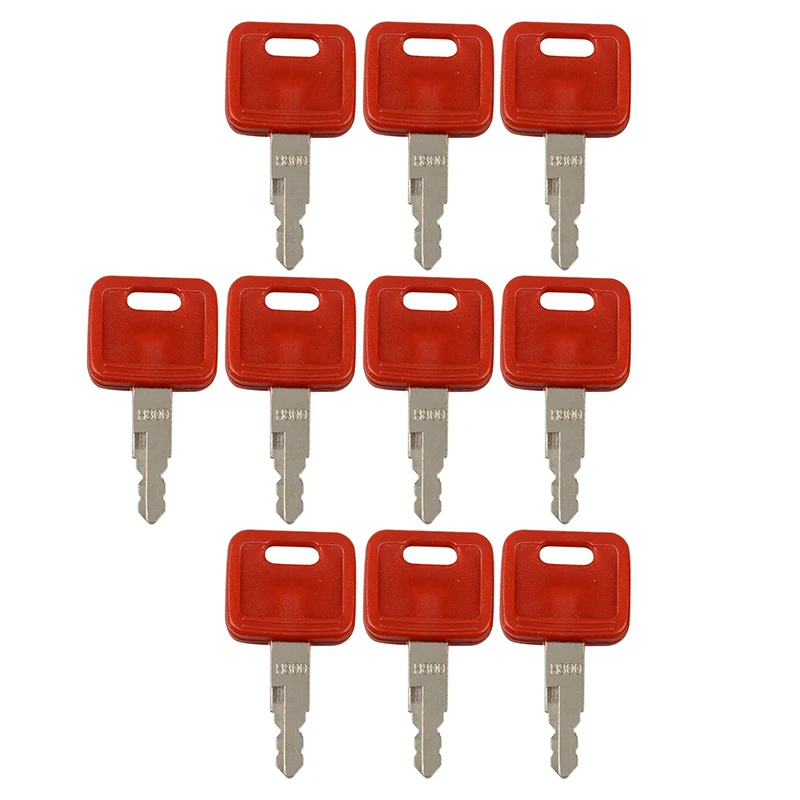 10PCS-Ignition-Keys-H800-for-John-Deere-and-Hitachi-Excavator-Case ...