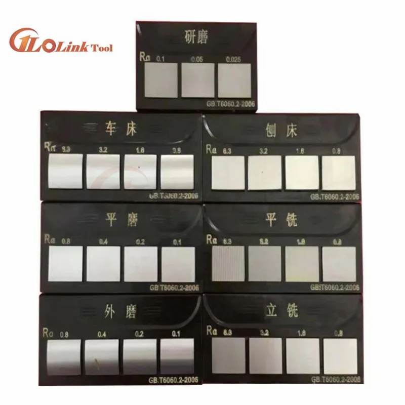 Ra0-05-12-5mm-Roughness-Sample-Block-Lathe-Roughness-comparison-plate ...