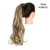 Synthetic Clip In Ponytail Hair Extension Wig Straight Kinky Curly Long ...