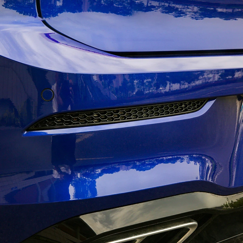 Replacement Honeycomb Style Rear Bumper Reflective Strips Fog Light ...