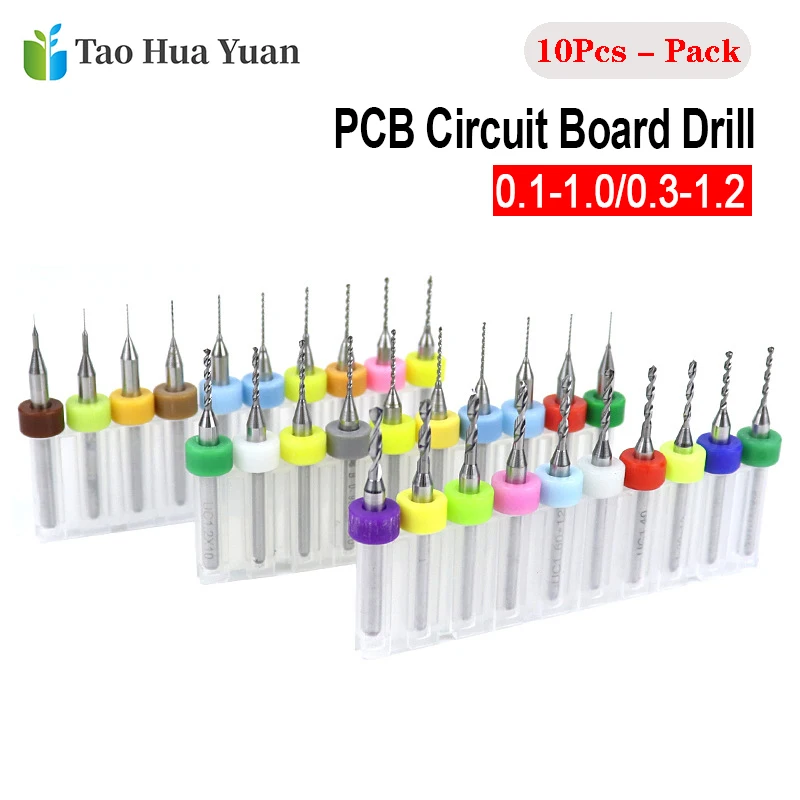 10pcs-0-1mm-1-2mm-Import-Carbide-PCB-Drill-Bits-Print-Circuit-Board ...