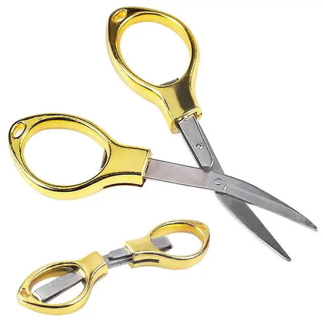 Mini Small Stainless Steel Fold Scissor Pocket Tool Utility Gadget ...