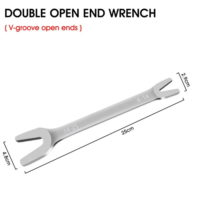 Adjustable Open End Wrench