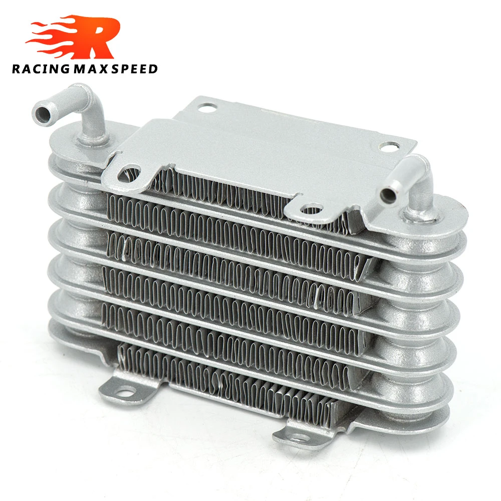 High Quality Universal Motorcycle cooling Small Oil Cooler silver SO 01 ...
