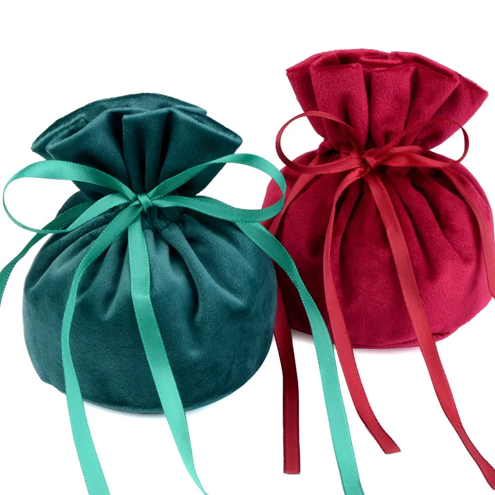 5pcs-lot-13x15cm-Velvet-Gifts-Bag-Silk-Ribbon-Drawstring-For-Party ...