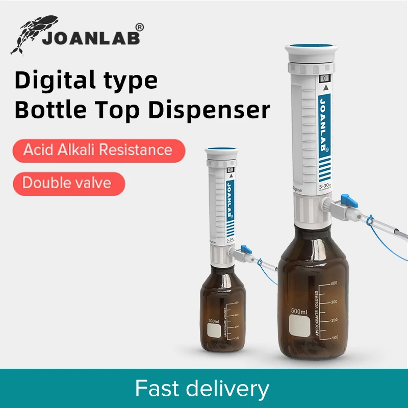 JOANLAB Bottle Dispenser For lab liquid handling Autoclavable ...