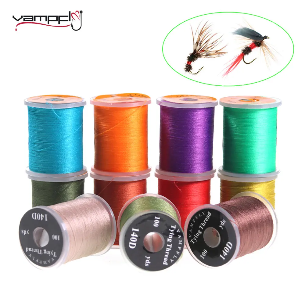 Vampfly-1PC-70D-140D-Fishing-Fly-Tying-Nylon-Thread-Floss-Material-For ...