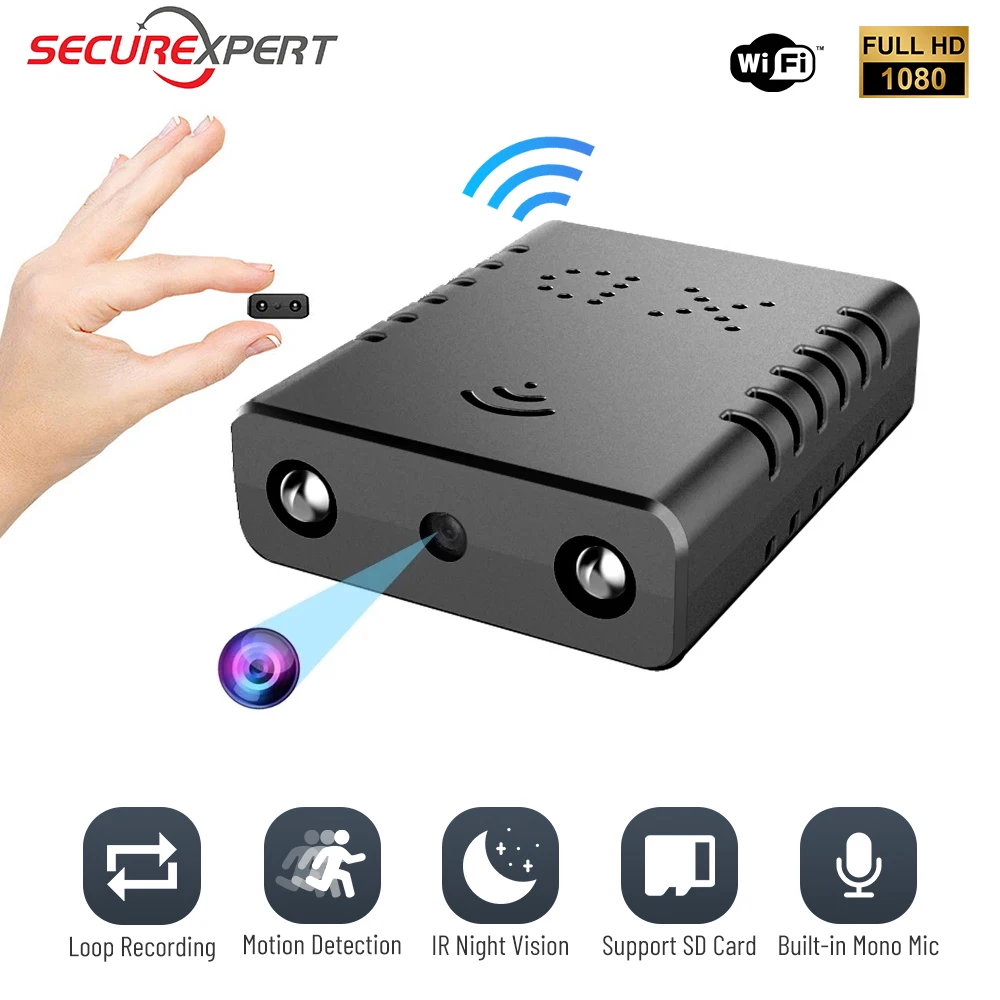 Wireless Mini Camera 1080P Video Recorder Full HD Wifi Camera Night ...