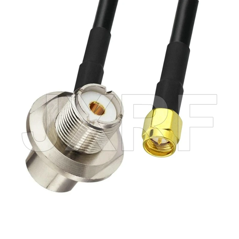 Câble-fil,connecteur SMA PL259 UHF mâle à UHF SO239 SMA, assemblage de câbles d'extension ...