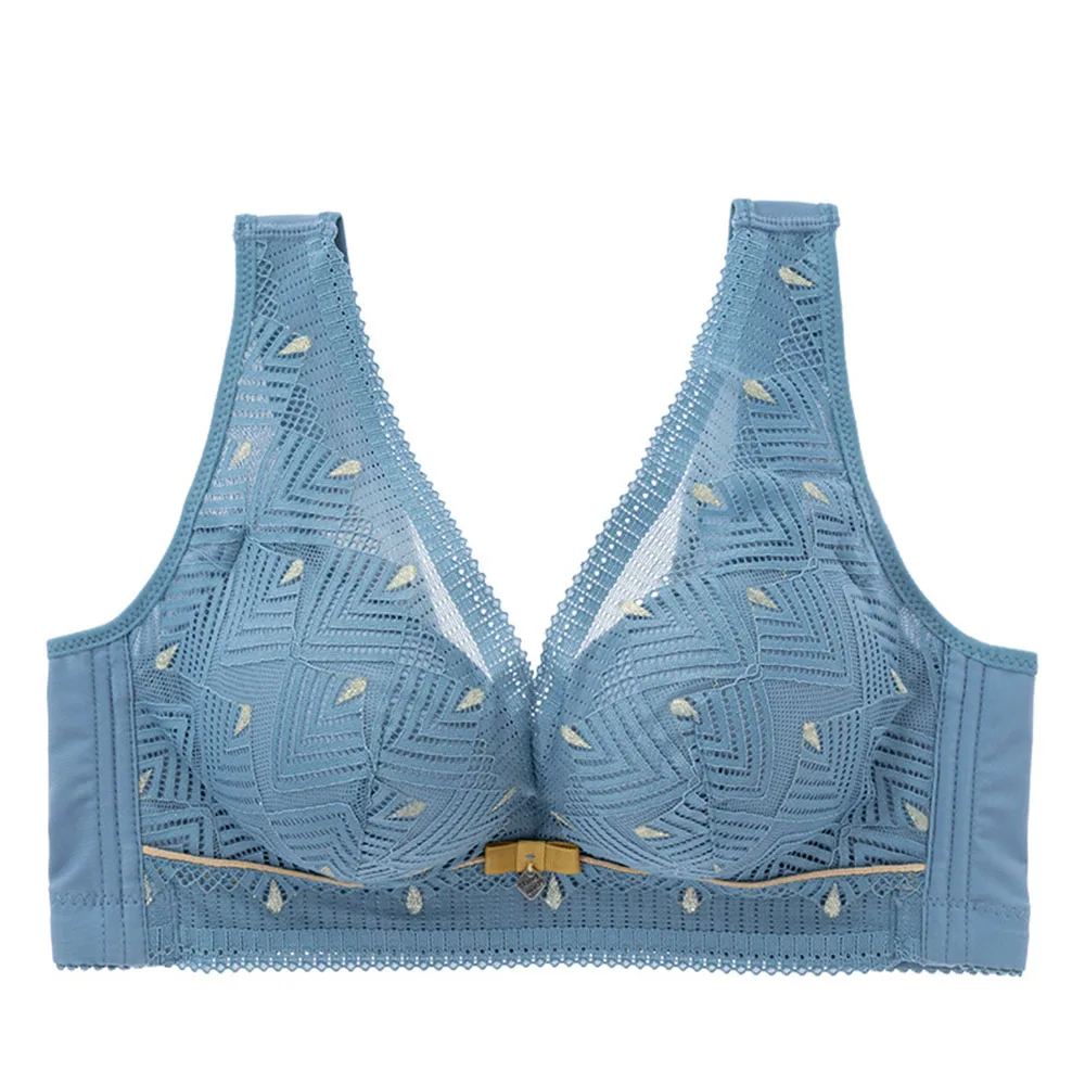 New Arrival Women Bra Flimsy Push Up Lingerie Lace Wire Free ...