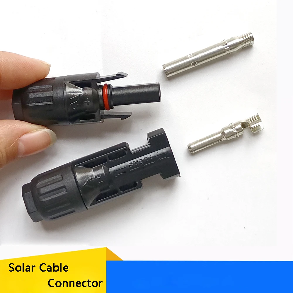 1-Pair-30A-1000V-Solar-Panels-Connector-Solar-Plug-Cable-Connectors ...