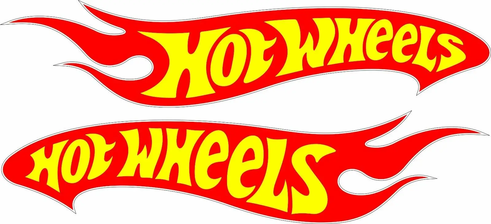 Hot Wheels Window Decal