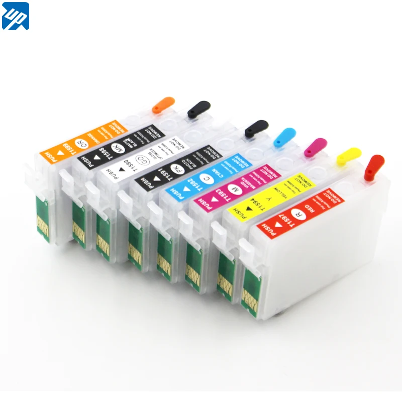 R2000 8 Colors A3+ New Empty Refillable Ink Cartridges For Epson R2000 ...