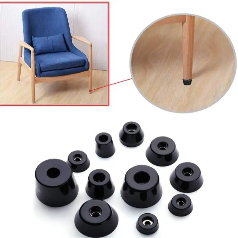 20Pcs-Rubber-Feet-Bumper-Round-Non-Slip-Table-Leg-Cover-Furniture-Pad ...