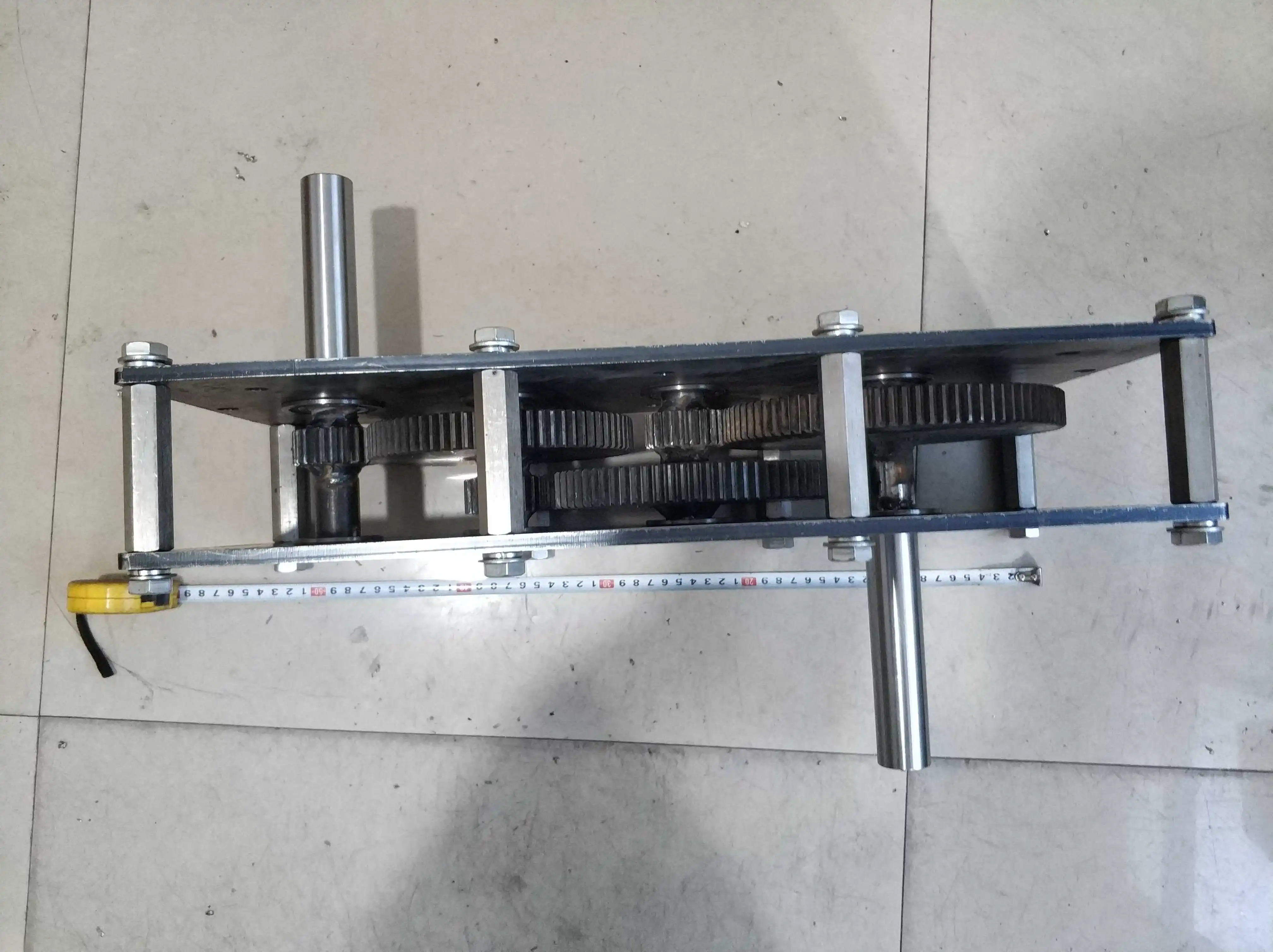 20kw Hydraulic Hand Wind Box Foot Increasing Gear Transmission Metal ...