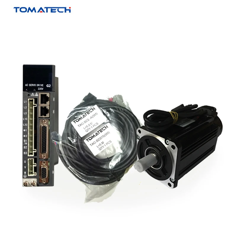 TOMATECH-upgraded-version-G2-Series-1KW-2500rpm-4nm-kit-AC-servo-motor ...