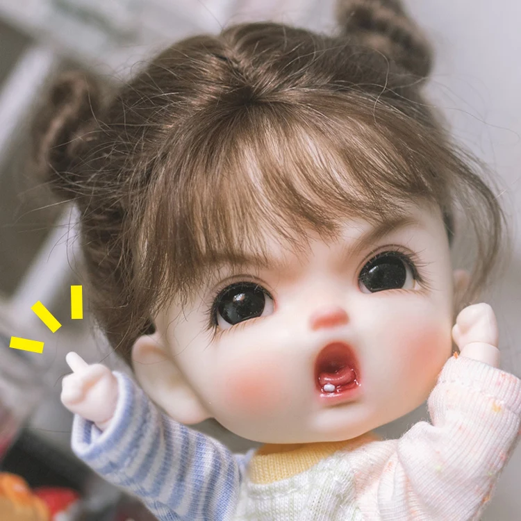 Custom Doll Head | Doll Accessories | Ob11 Doll Head | Bjd Doll Head | 1/8 Bjd Doll - Ob11 ...