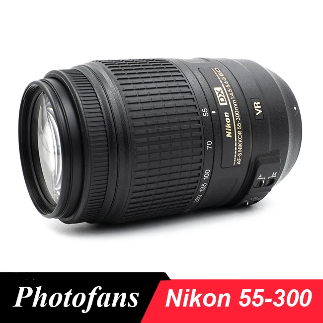 Lente Nikon AF S DX 55 300mm f/4,5 5,6G ED VR Obiettivo|nikon 55-300|lens nikkornikkor af-s ...