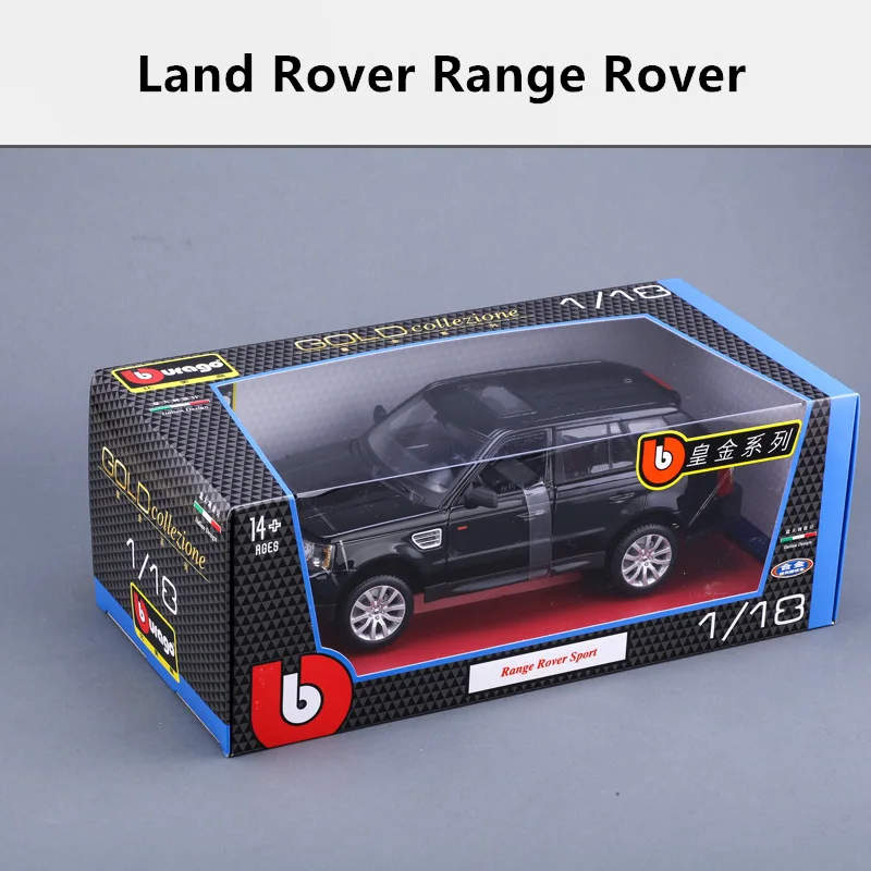 Bburago 1:18 Land Rover Range Rover Модель автомобиля из сплава Модель ...