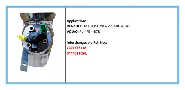 0444023051Urea Injection Dosing Module For Volvo FH 16 FM, 42% OFF