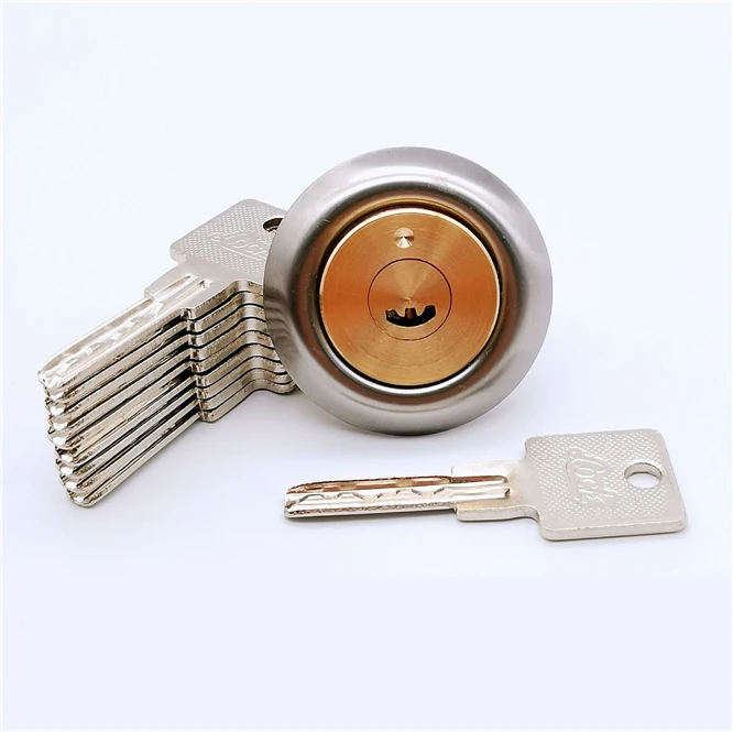 100pcs-High-Quality-Copper-Security-door-Lock-Cylinder-with-5-Key ...