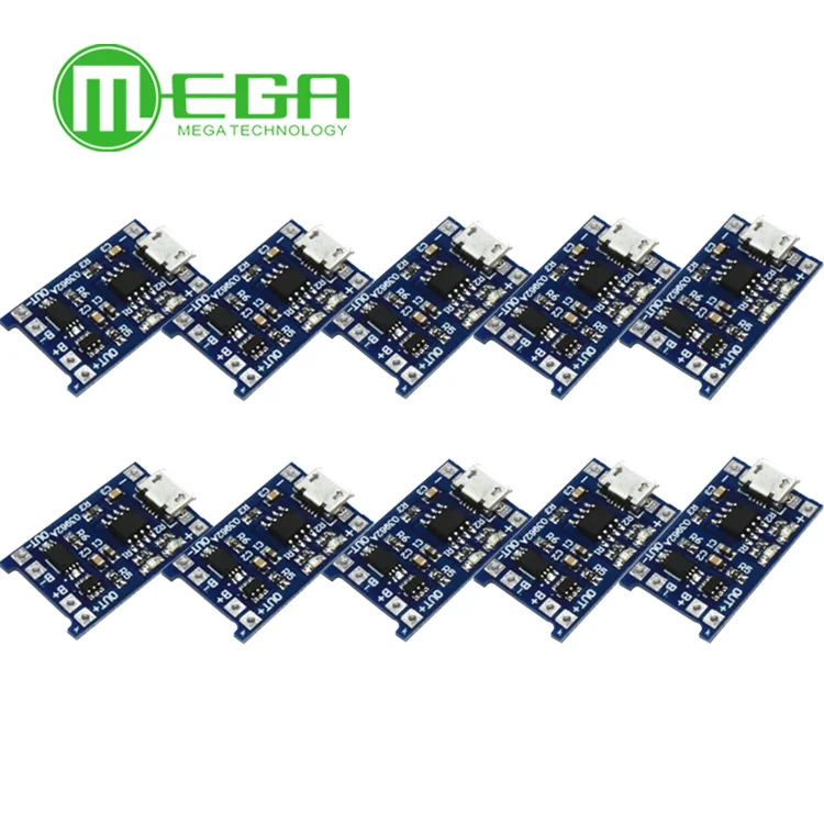New 5V 1A Micro USB 18650 Lithium Battery Charging Board Charger Module ...