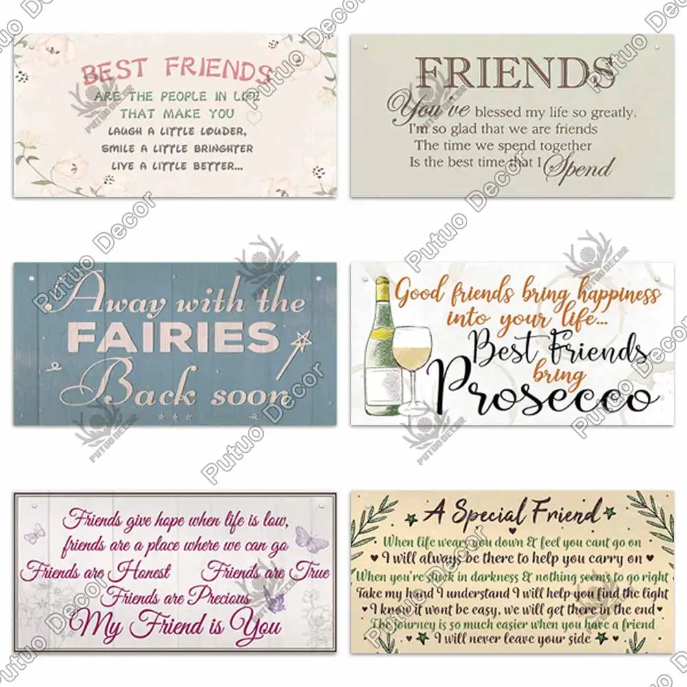 Friends Signs Or Plaques