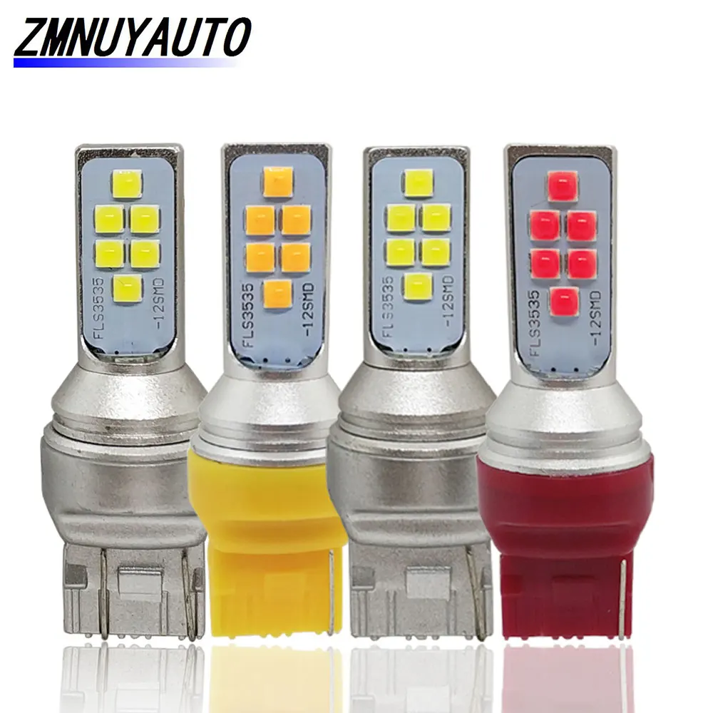 T20-W21W-WY21W-7440-7443-LED-12-3535SMD-Car-Turn-Signal-Light-1200Lm ...