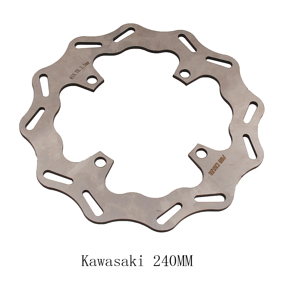 Motorcycles-240MM-Rear-Brake-Disc-Rotor-For-Kawasaki-KX125-KX250-KX250F ...