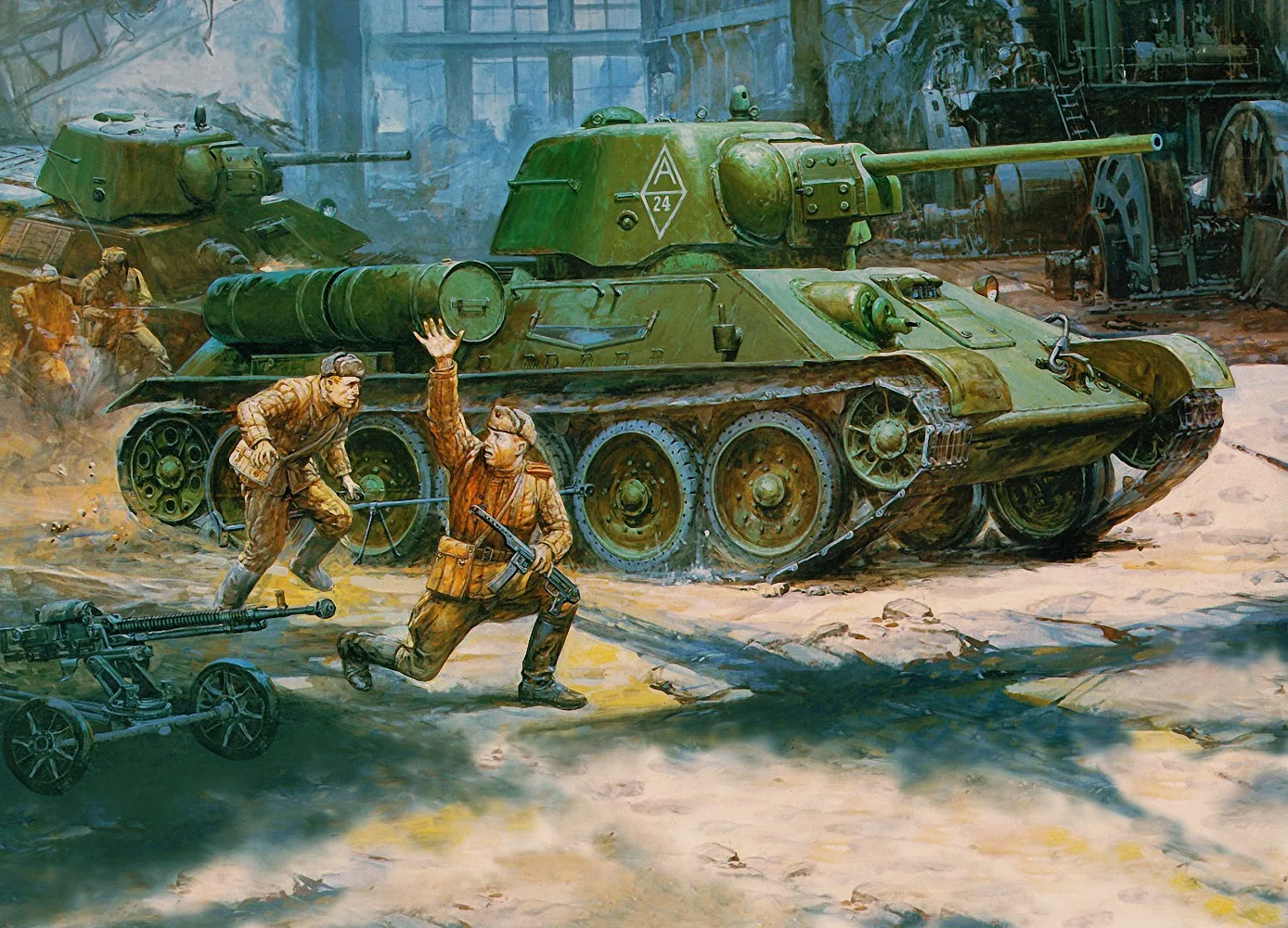 Ww2 Military Paintings