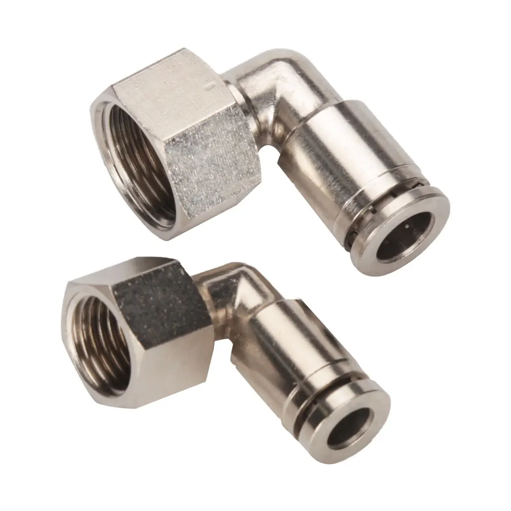 304 스테인레스 스틸 금속 공압 퀵 커넥터, PC/PCF/PL/PLF/SL/PB/PX/PH/PD 4mm 6mm 8mm 스레드 1/8 1/4 3/8 호스 피팅|공압부품 ...