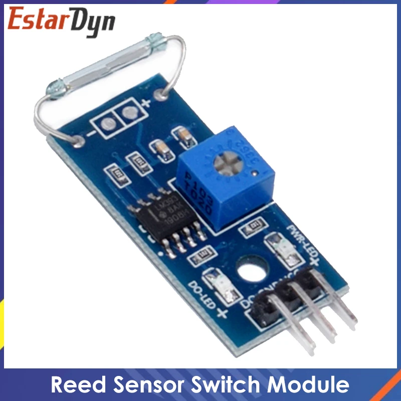 Lm393 Reed Sensor Module Y213 Magnetron Module Reed Switch Magnetic Switch For Arduino ...