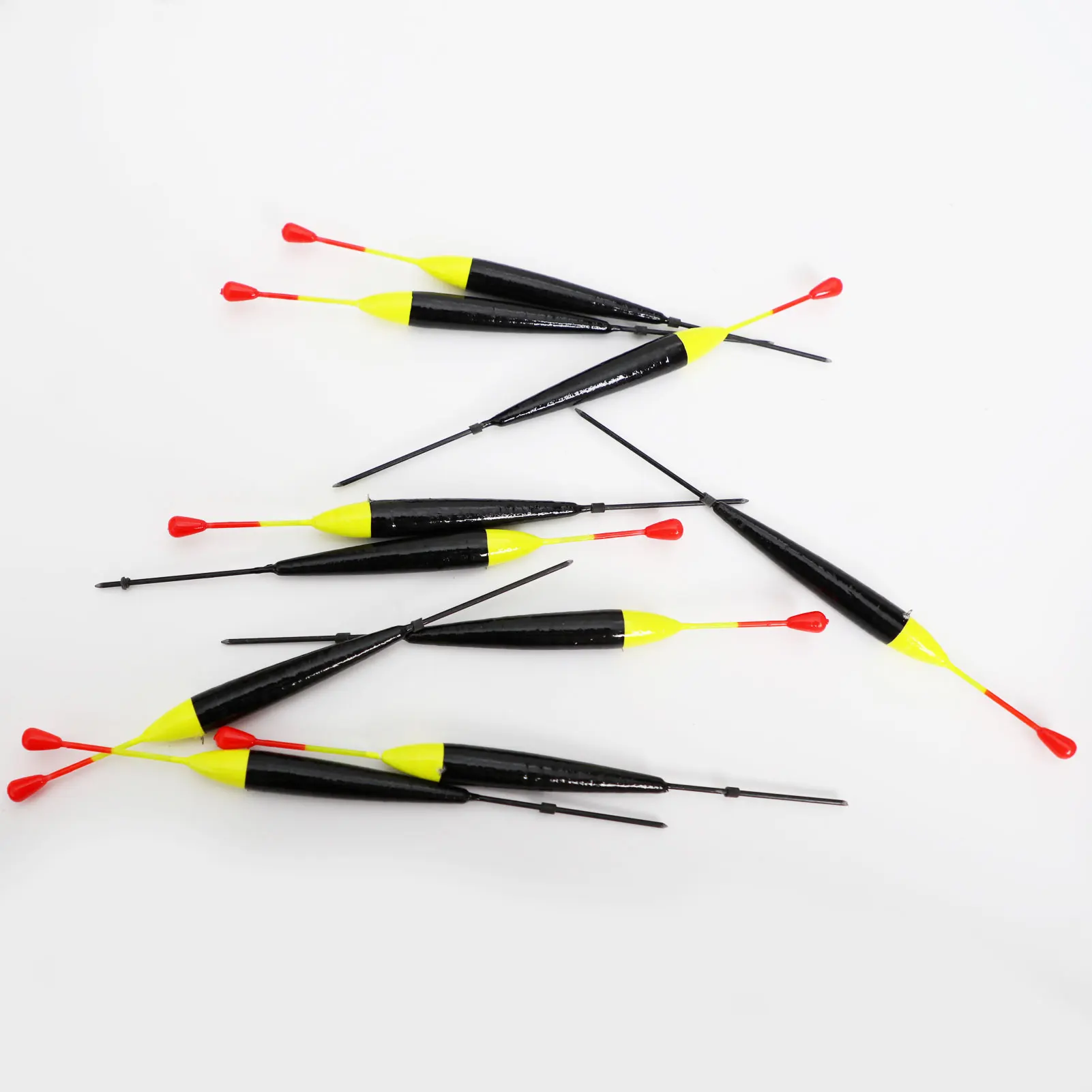 Flotteur,Kit de flotteurs de pêche en liège,lot de 10 pièces,antenne en ...