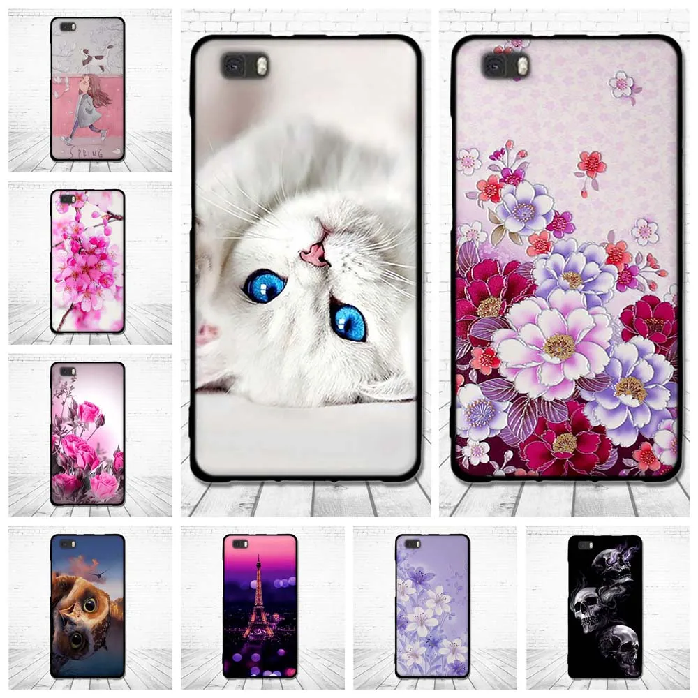 Funda trasera para Huawei P8 Lite, ALE L21, ALE L21, P8 Lite, ALE L21|Fundas antigolpes para ...