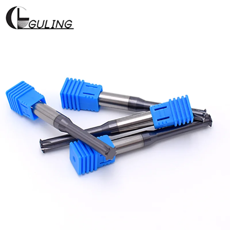 CNC Machine 60 Degree Solid Carbide Thread Milling Cutter M4 M5 M5 M8 ...