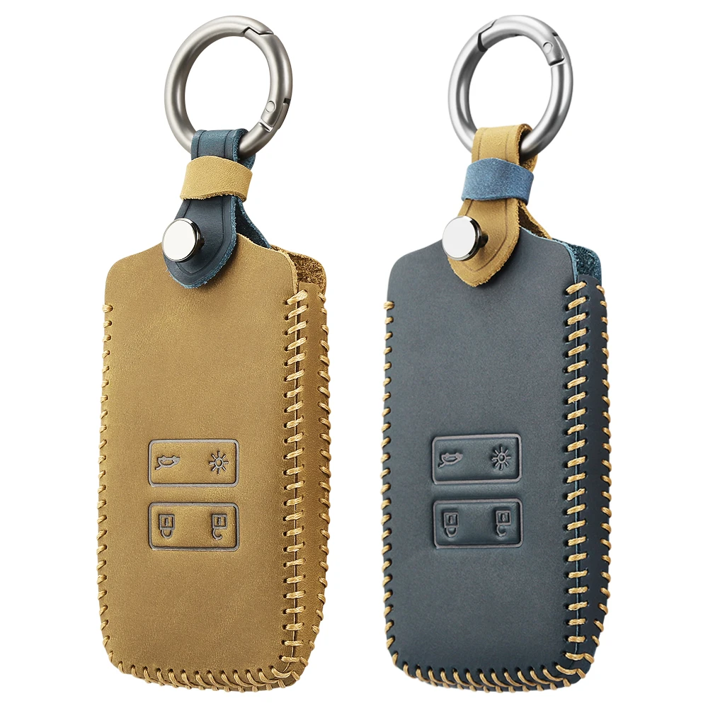 For Renault Captur 2020 Leather Key Cover Holder for Renault Clio ...