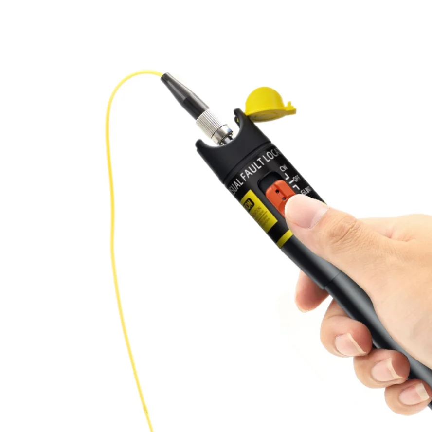 Optical Fiber Patch Cord Cable Tester Visual Fault Locator Laser ...