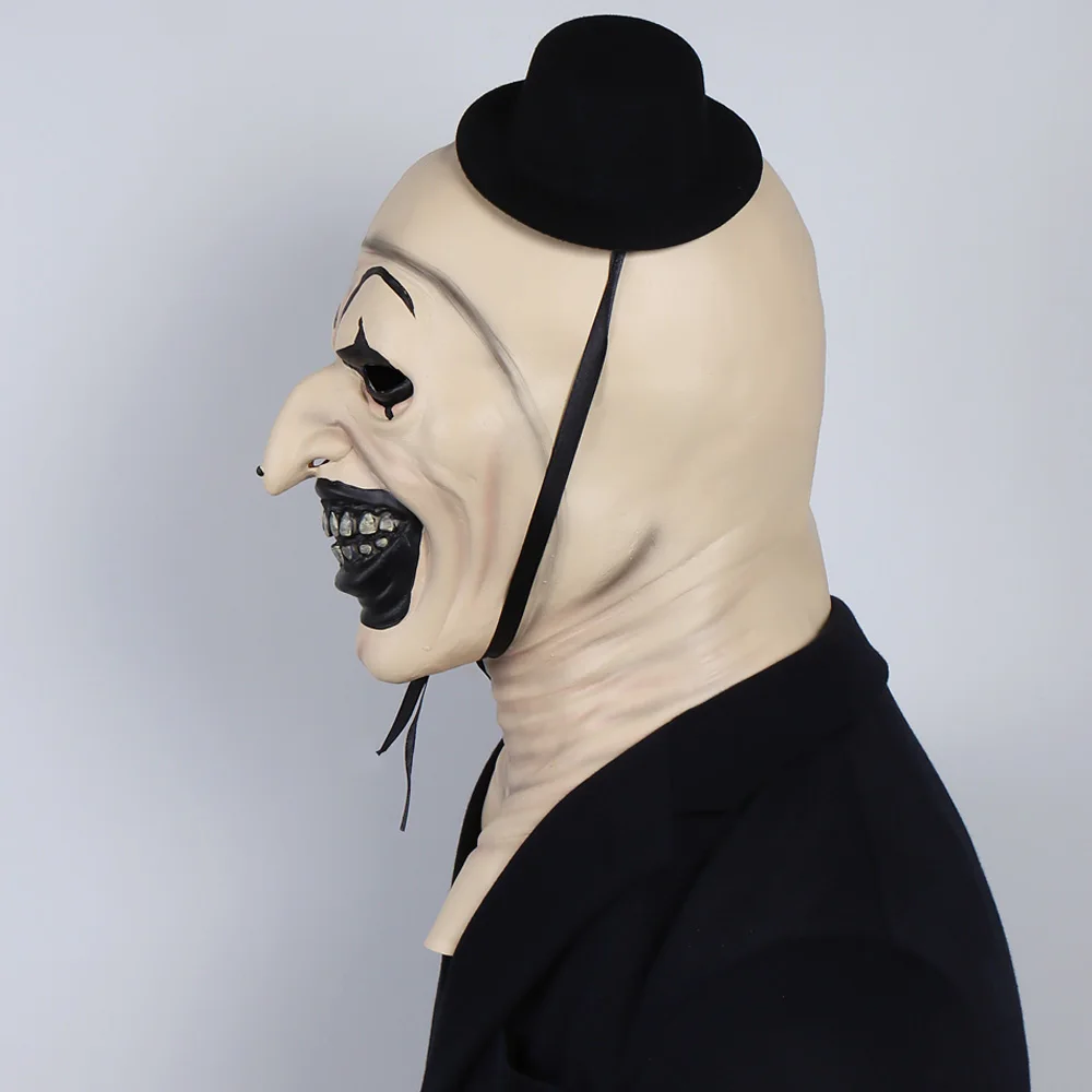 Terrifier Cosplay Costume Joker Latex Mask Terrifier Art The Clown ...