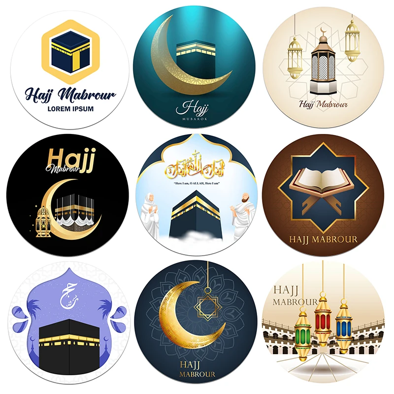48-70Pcs-Haji-Mabrour-Perayaan-Dekorasi-Stiker-Umrah-Hadiah-Dekorasi ...