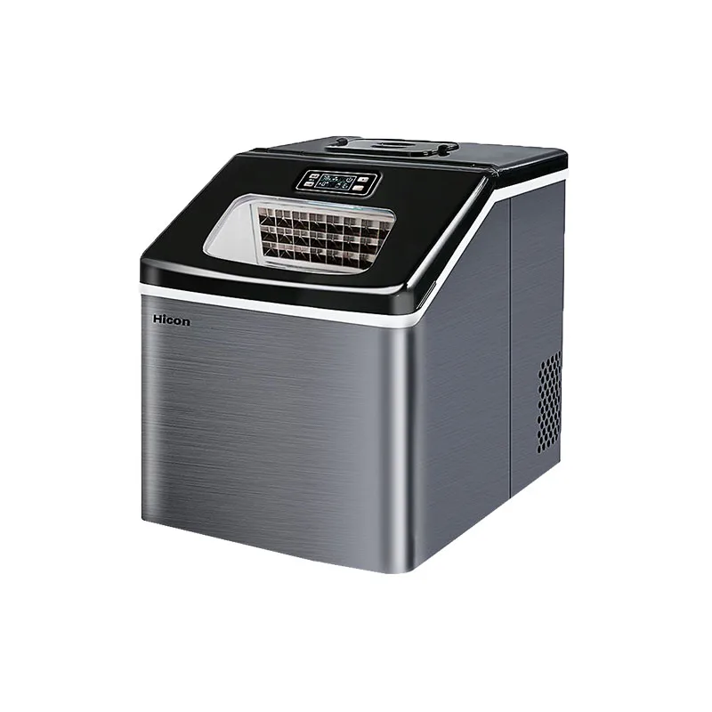 220V HICON NEW ice machine commercial tea shop small mini square ice ...